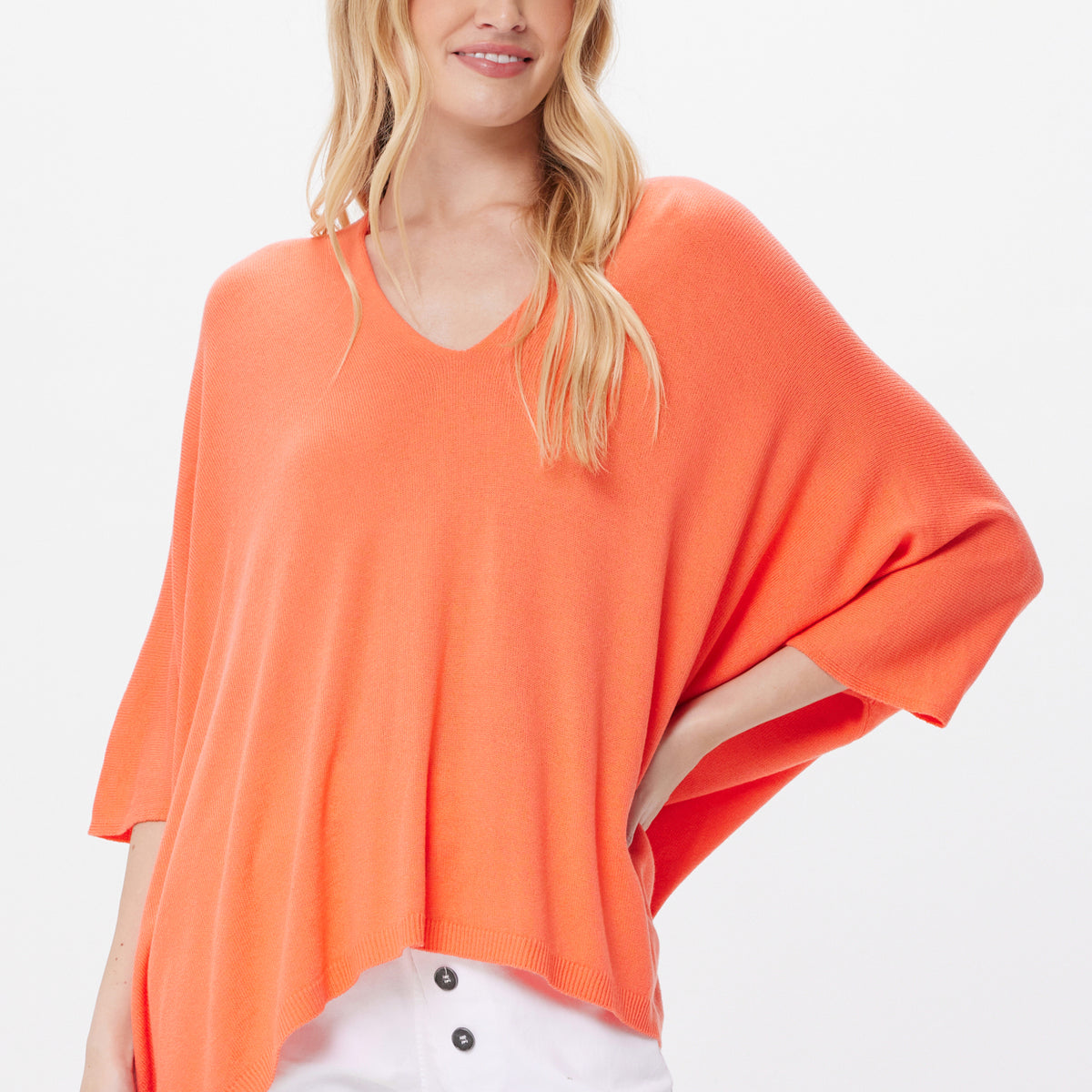 Aly Soft Knit Oversize Swing Sweater – Suzy D London