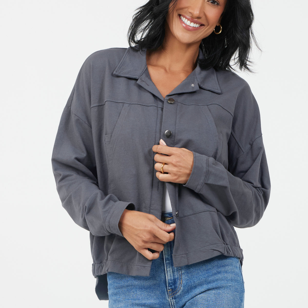 Brody Jersey Utility Jacket – Suzy D London